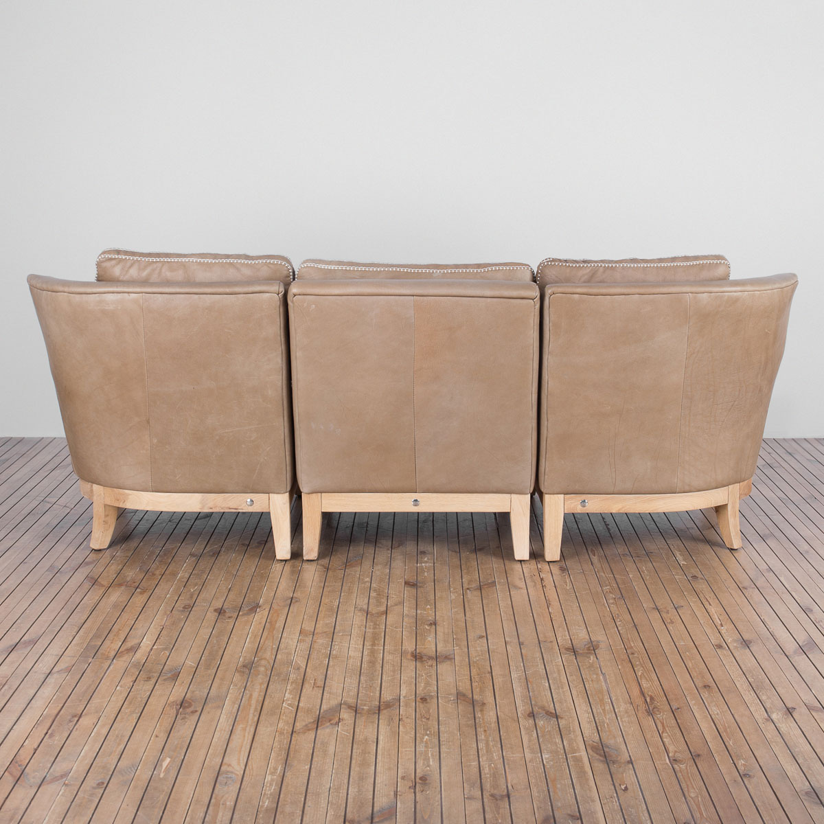 Кресло F300 Comoc 1 Seater With New Stitch, Bleu Nature | Home Concept