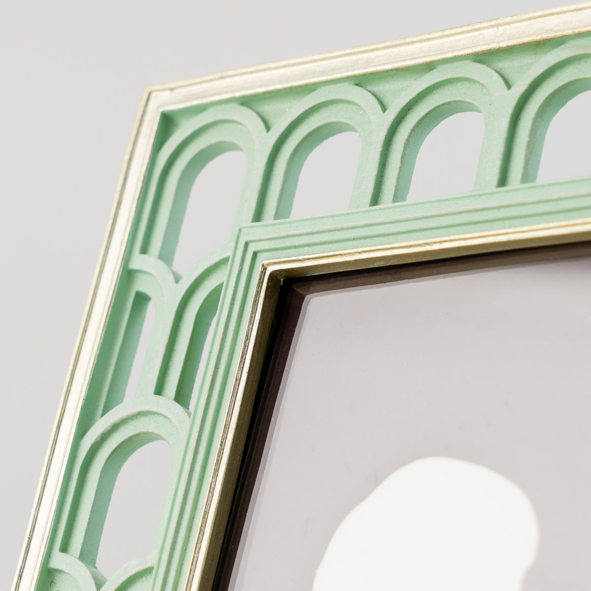 Рамка для фото Menthol Green Arches Photo Frame, Chehoma | Home Concept