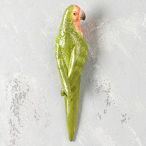 Настенное украшение Ceramic Wall Parrot | Home Concept