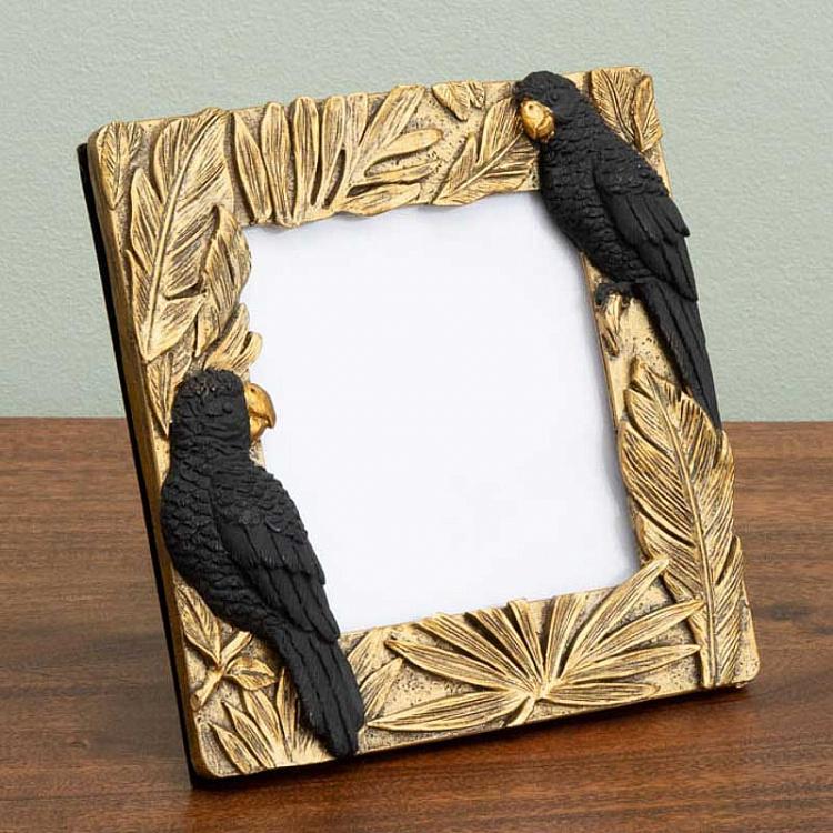 Рамка для фото Golden Beak Parrots Photo Frame, Chehoma | Home Concept