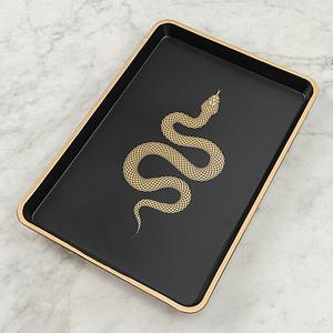 Поднос Tray With Snake Print | Home Concept